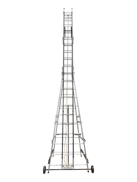 Model No. 13 Aluminium Self Supported Extension Ladder With Polymer ...